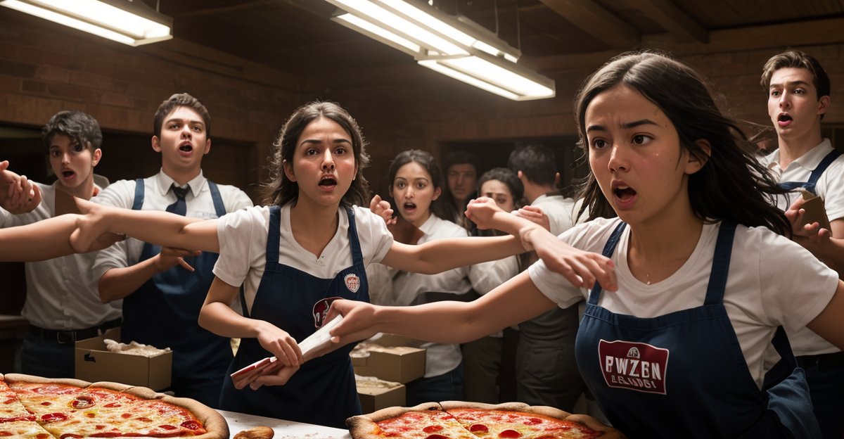 “Pizza Fight” Erupts at Prescott Hall – Tension High After Dispute Over ...